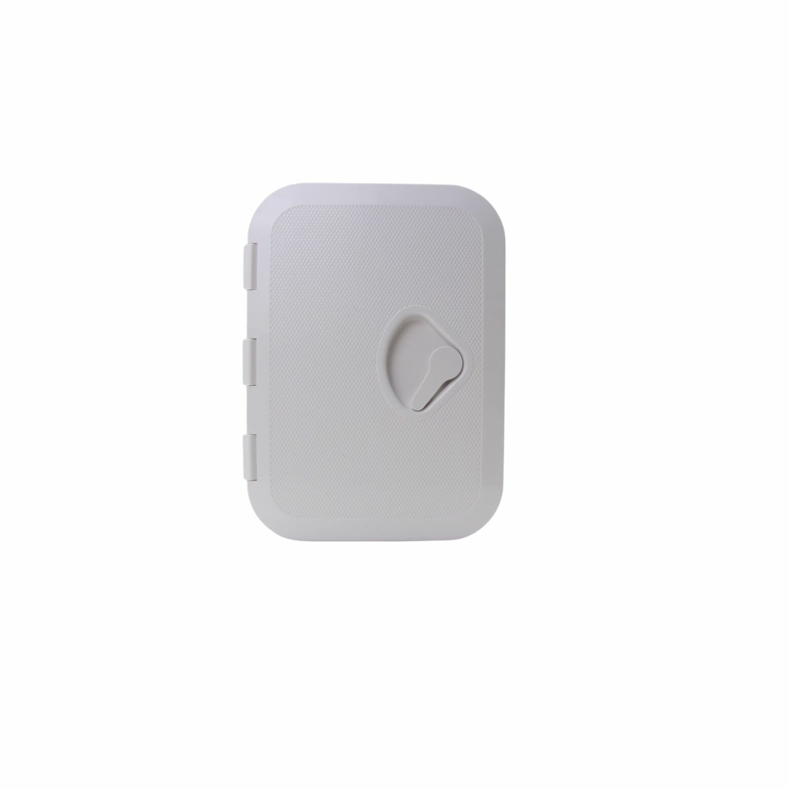 Люк технологический белый, лючок палубный для катеров и яхт. 270х375 мм