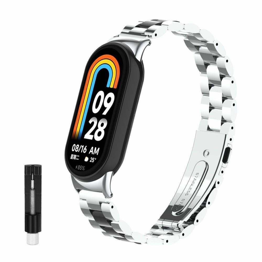 Нержавеющая сталь Ремешок для Xiaomi Mi Band 8
