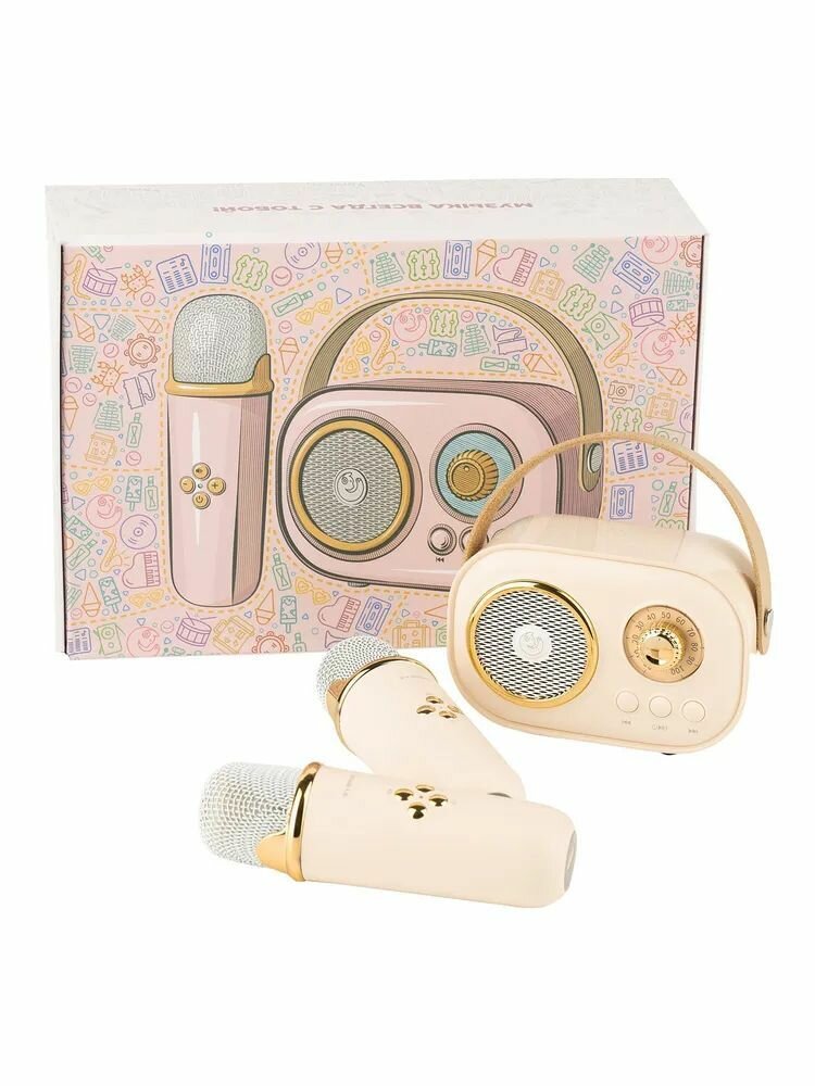 Караоке-система Мини-караоке-колонка Bluetooth для домашних развлечений на открытом воздухе
