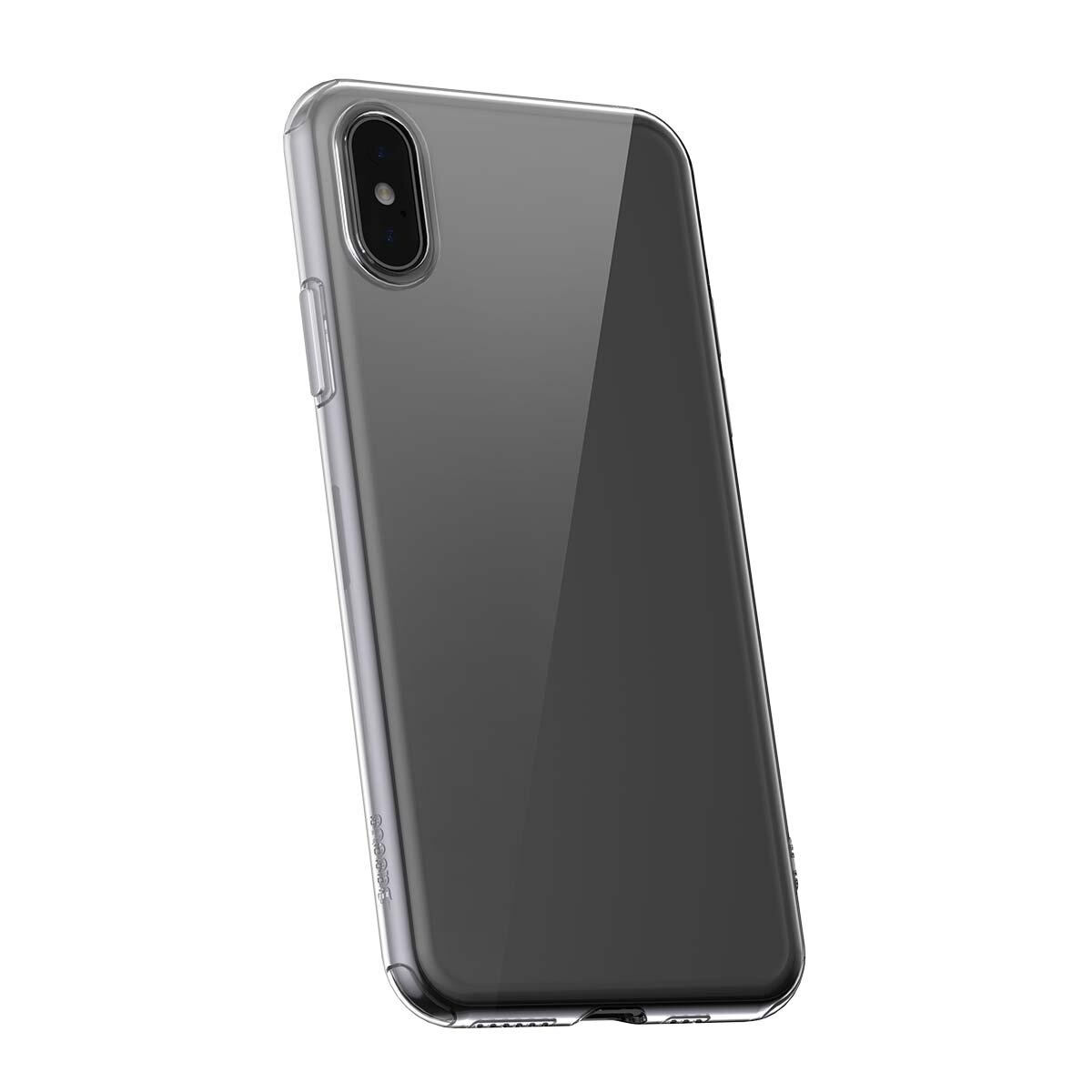 Чехол-накладка Baseus Simple для iPhone X/Xs (P60151100201-03) силиконовая, прозрачный