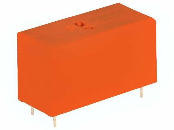 Реле TE Connectivity 3-1393239-0 электромагнитное, SPST-NO, Uобмотки 24ВDC, 12 A/250ВAC, IP40, 1 шт