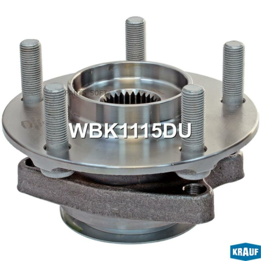 WBK1115DU KRAUF Ступица с подшипником NISSAN QASHQAI I/X-TRAIL/JUKE/RENAULT KOLEOS 07- пер.