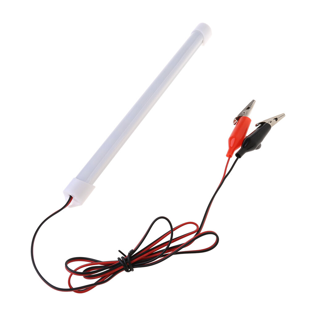 Жесткая световая лента 12V-5630-12LED с алюминиевой пластиной из крокодиловой кожи, молочно-белая крышка 20 см-белый свет