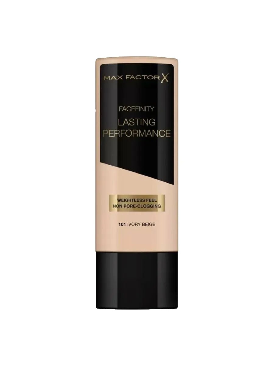 Тональный крем Max Factor "Lasting Performance", 101 Ivory Beige, сияющий финиш