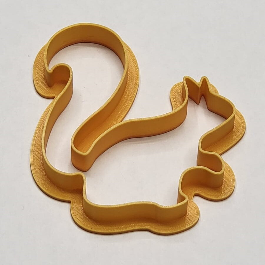 Форма для печенья/пряников "Белочка" (Желтый)