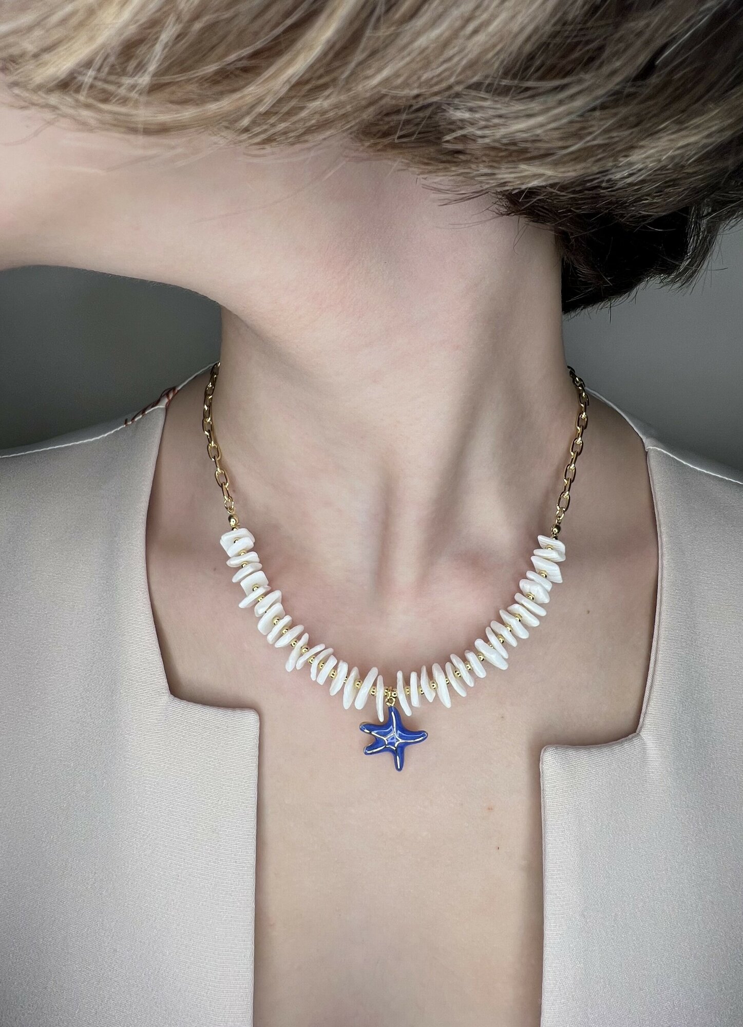 Колье, ракушка