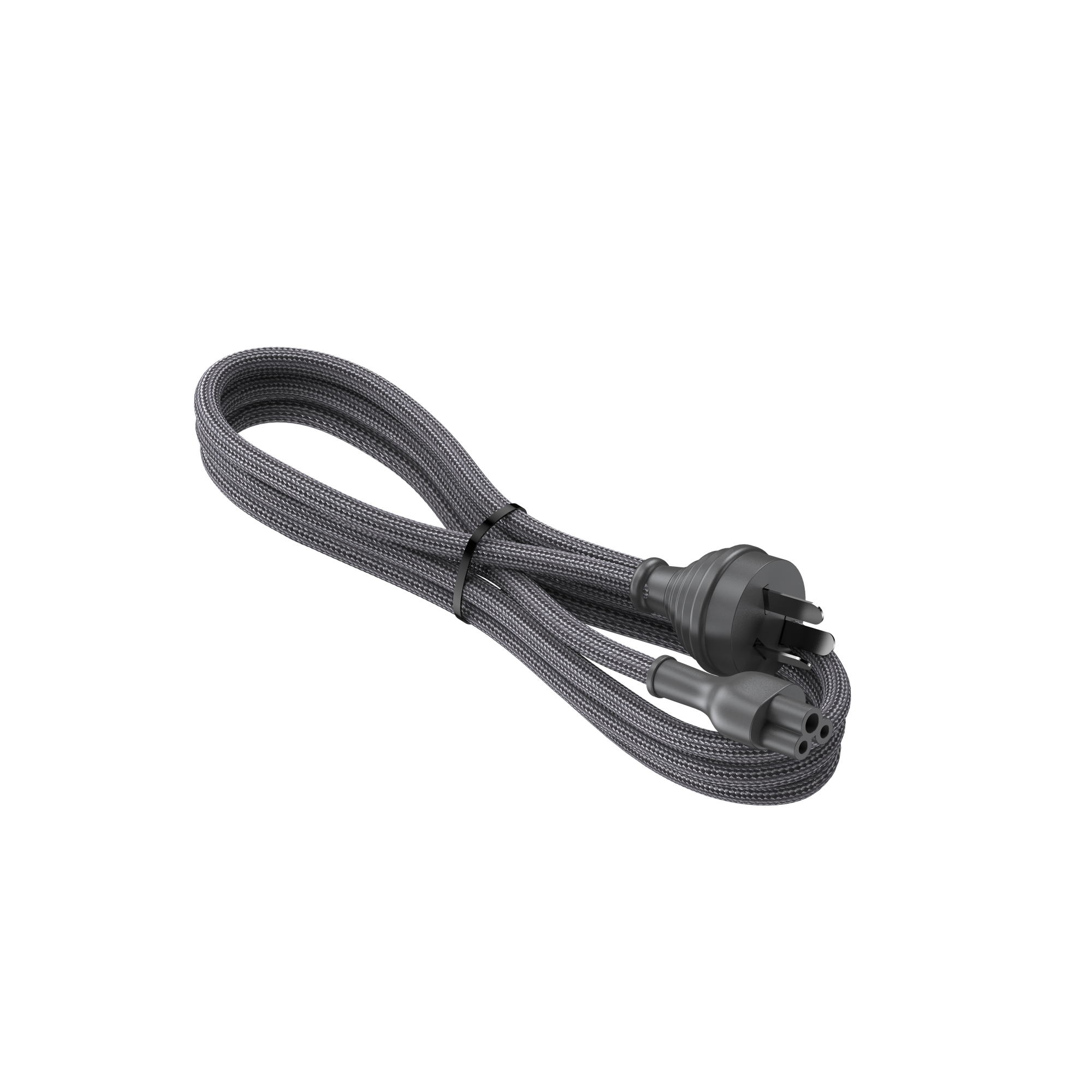 Сетевой кабель SlimQ AC (AU стандарт) для зарядных устройств 240W / 330W — усиленный кабель питания AU → IEC C13 (1.5 м)