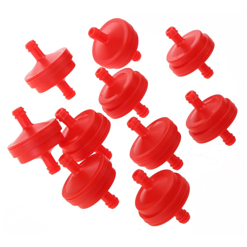 10шт Газонокосилка 1/4\"Встроенный Газовый Топливный Фильтр для 298090 298090S