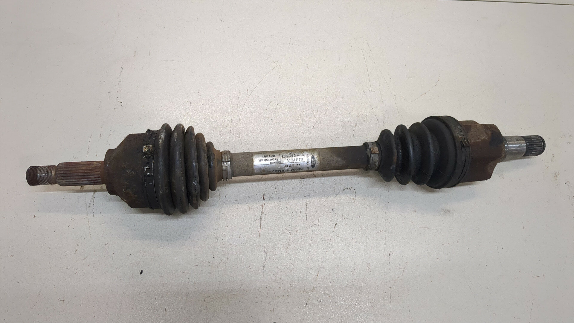 Полуось (вал, шрус) левая передняя Ford Focus 1 Б/У