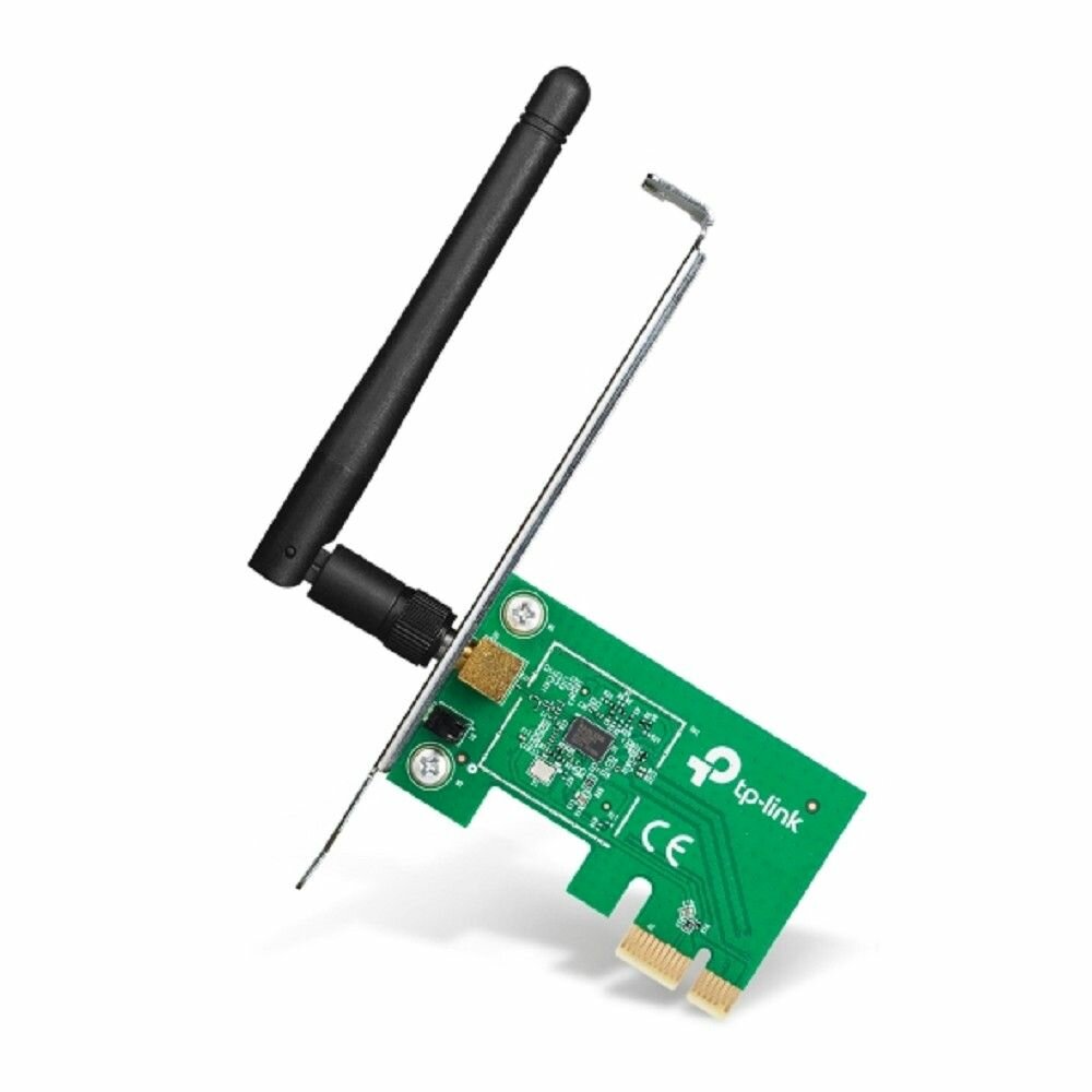 Сетевой Wi-Fi адаптер TP-Link TL-WN781ND, N150 2.4ГГц, PCI Express