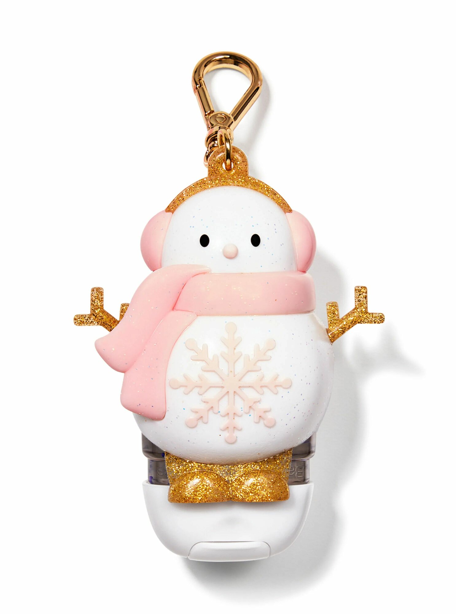 Bath & Body Works / Чехол для санитайзера/антисептика Snow Girl Light-up Glitter
