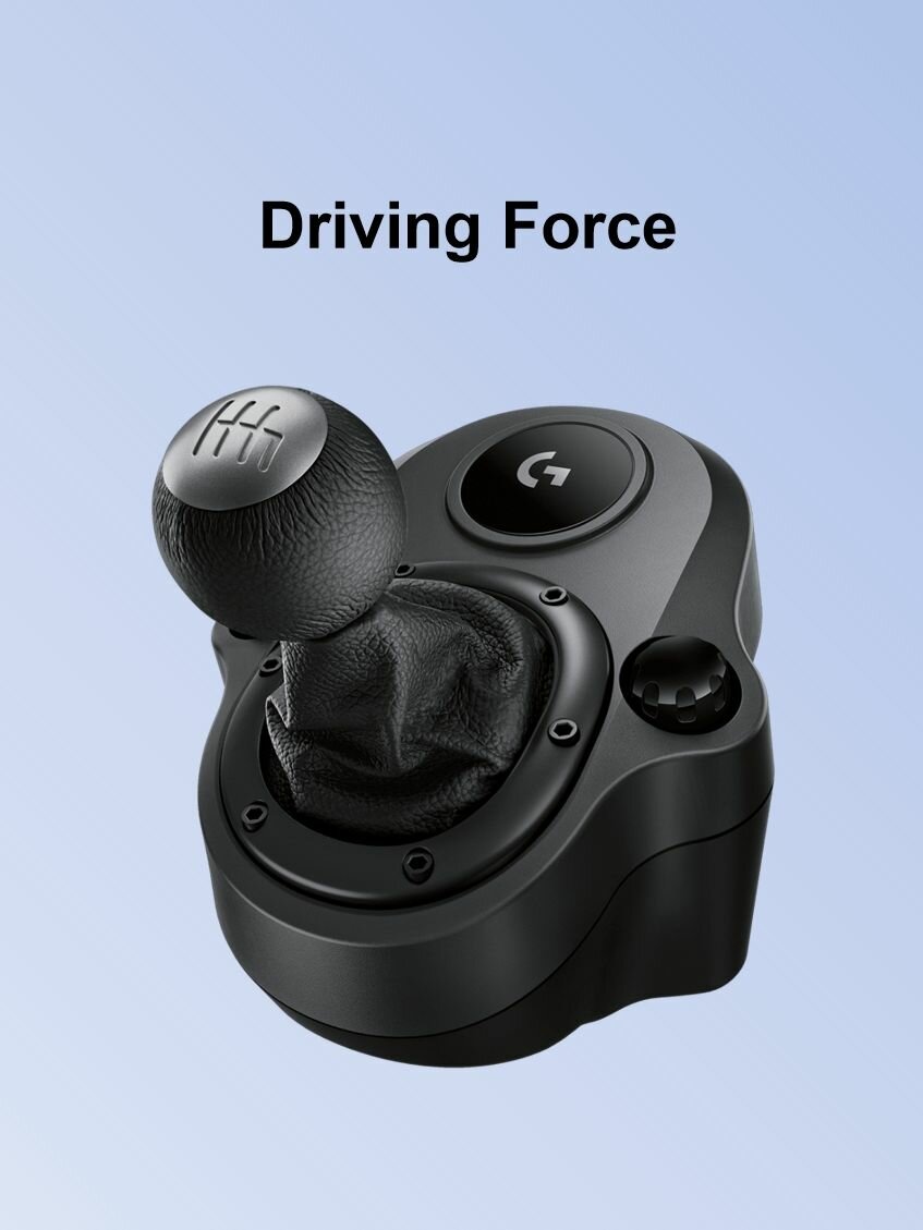 Коробка передач Logitech "Driving Force Shifter", черный, для гоночных рулей G923/G29/G920