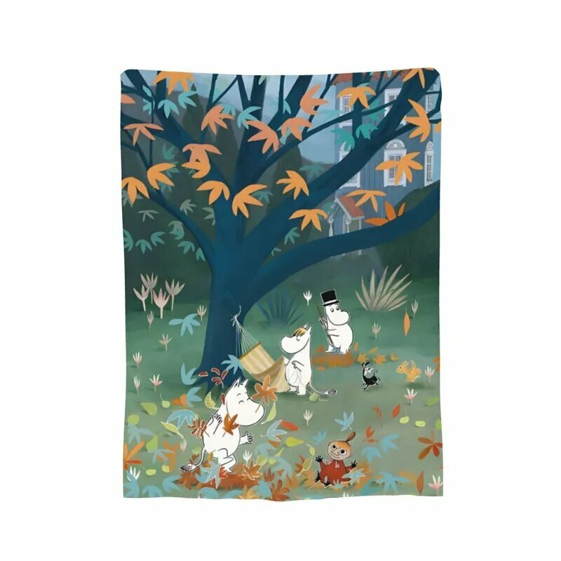 MXEB Плед Moomin Пледы Муми-тролли , Фланель, 200 см х 150 см
