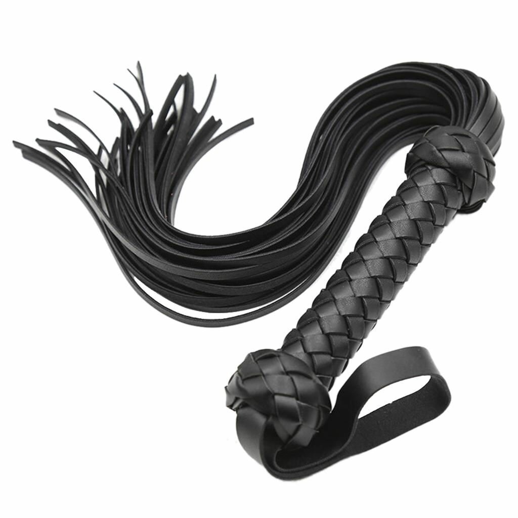 Кожаный хлыст для ролевых игр, 75 см, аксессуар для вечеринки