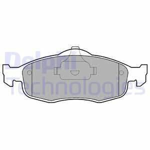 Колодки тормозные перед FORD SCORPIO 94-98/MONDEO 92-00 Delphi арт. LP782