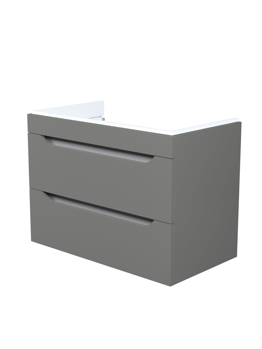 Тумба подвесная IDDIS Sky SKY80G0i95 80 см серый подходит умыв. 4078000i28