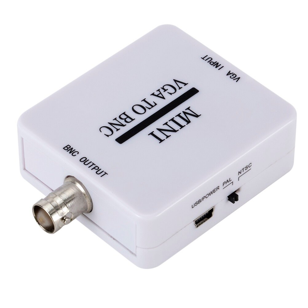 Конвертер VGA в BNC, адаптер для видео с VGA на BNC, видеопреобразователь для вывода VGA в BNC