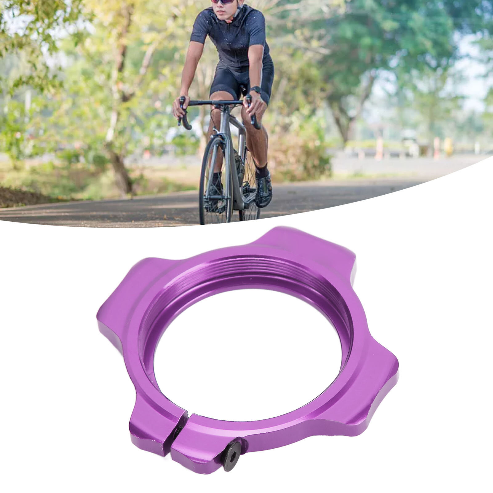 28,99 мм велосипедный кареточный регулятор из сплава для DUB Bike Crank Upgrade PartsPurple