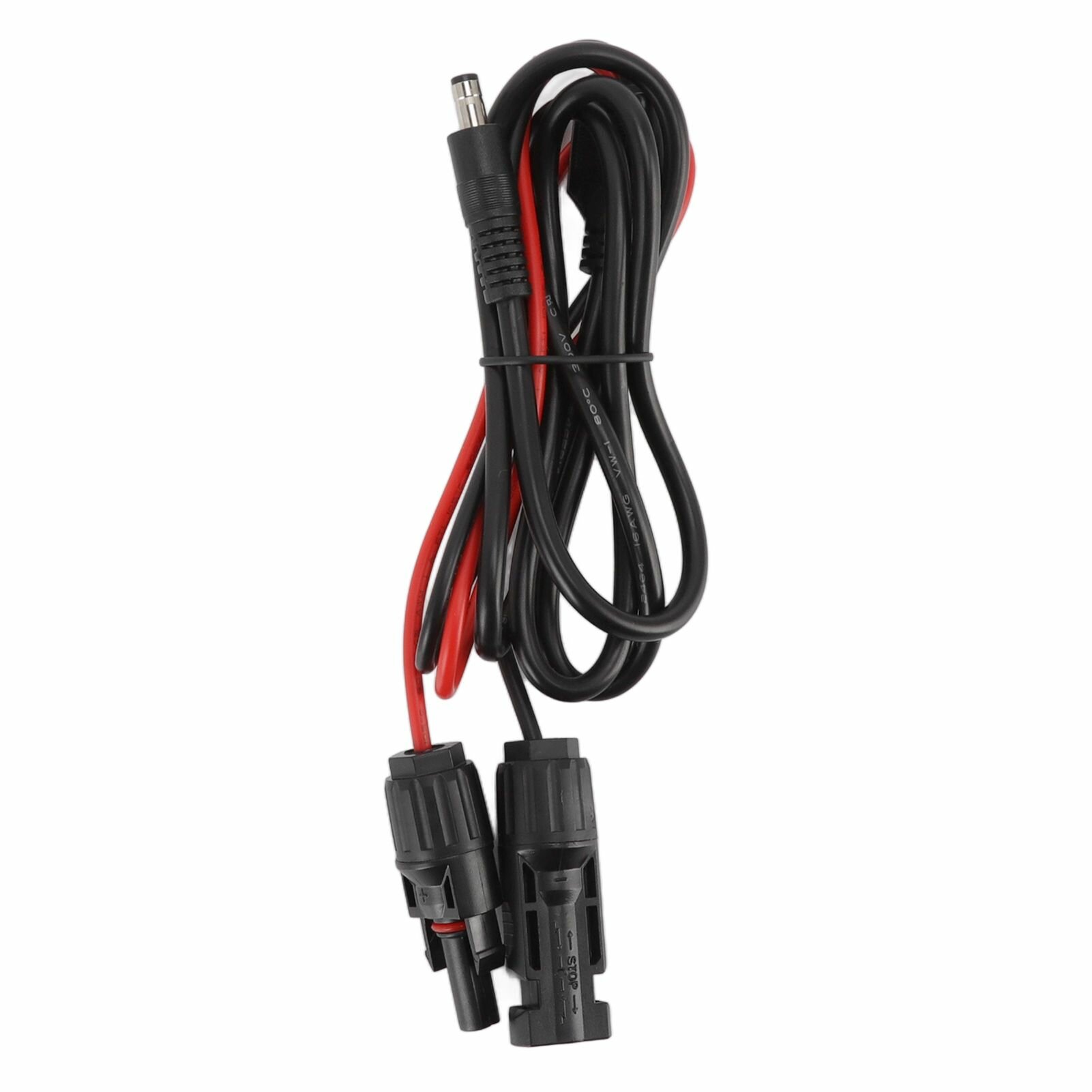 16AWG Солнечный разъем для постоянного тока 5,5 мм Мужской адаптерный кабель Медный удлинительный кабель для солнечной панели