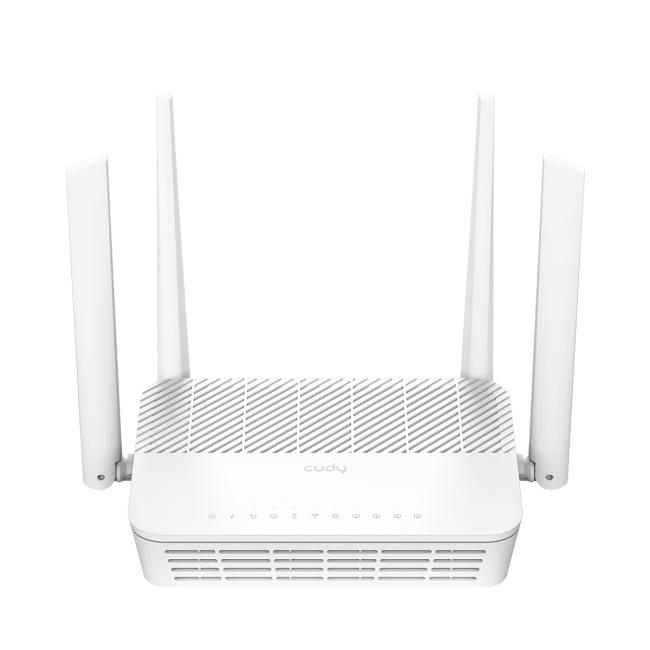 CUDY AX3000 WiFi Dual-Band Gigabit VoIP xPON Router (4UTP 1000Mbps, SC/APC, RJ11, 802.11a/b/g/n/ac/ax)