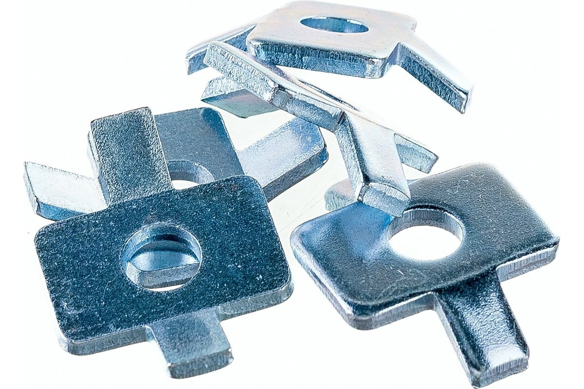 Шайба четырехлепестковая для проволочного лотка ДКС CM180600, (кол-во 50 штук)