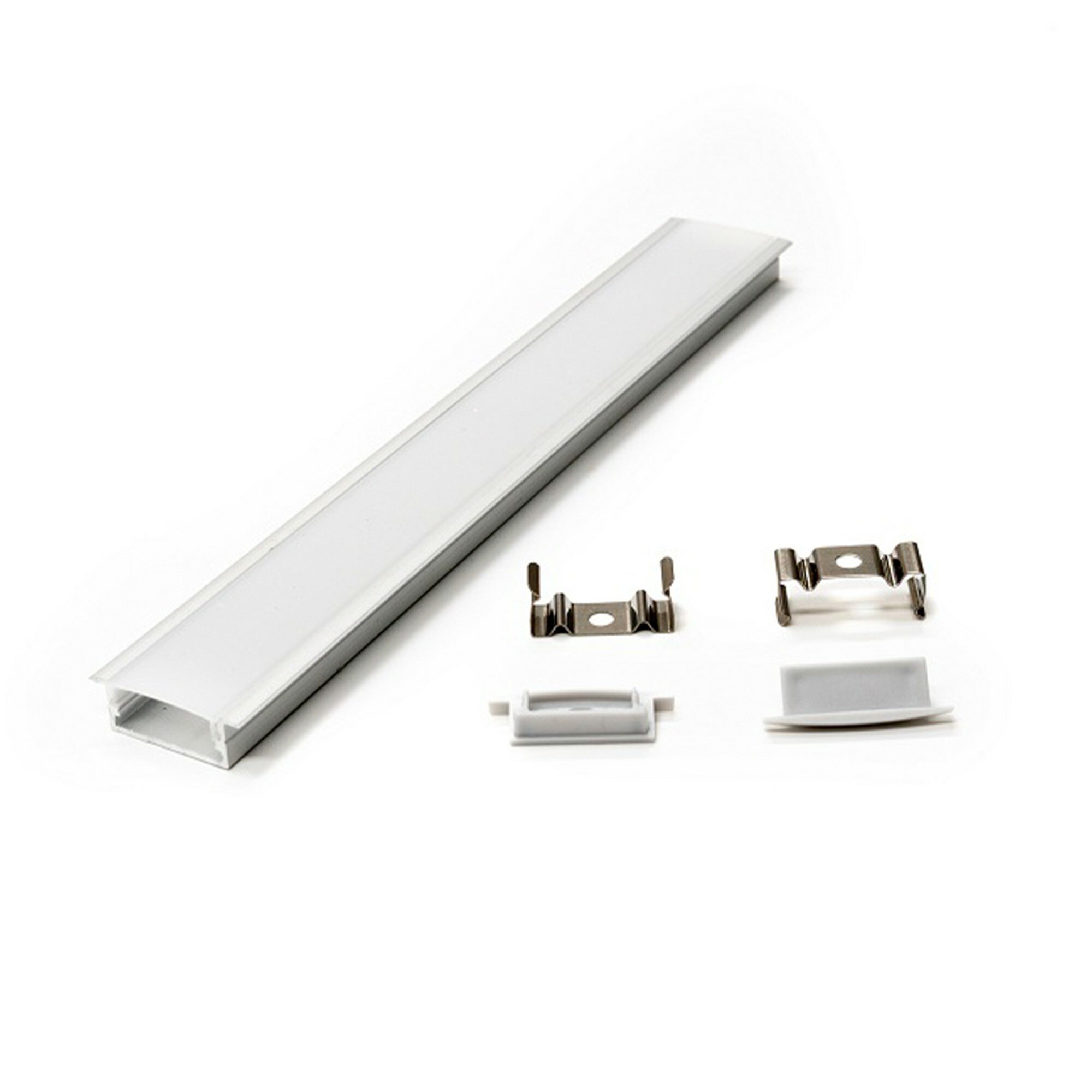 Лампы светодиодные Lightstar 419210 Профиль PROFILED с прямоугольн. рассеив-м д/светодиод. лент, 1шт=2м