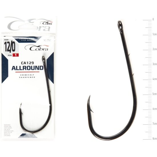 Крючки Cobra ALLROUND CA129 размер 012/0 1шт.