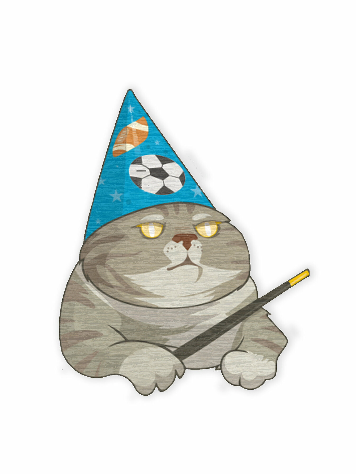 Значок деревянный MR.ZNACHKOFF "Вжухх"