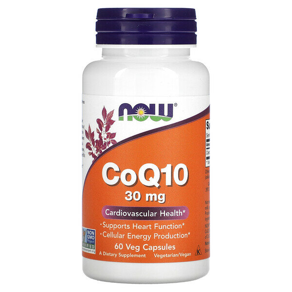 CoQ10 капс, 30 мг, 200 г, 60 шт.