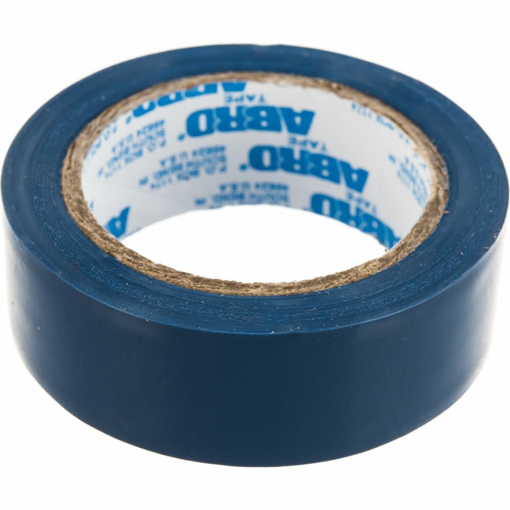 Изолента ABRO ET-912-18-10-BLU-RW