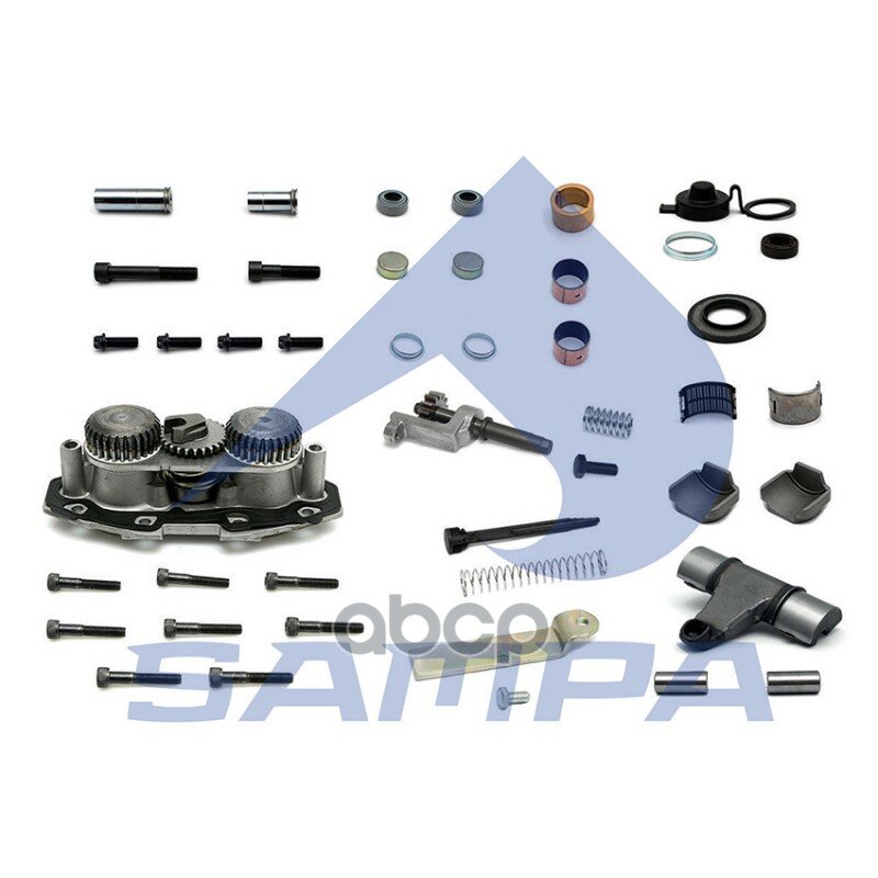 Ремкомплект суппорта RENAULT Premium MERITOR ELSA 195/225 (LRG736/LRG737) полный 46 деталей SAMPA SAMPA арт. 094881