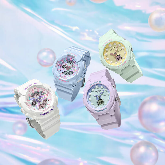 Наручные часы CASIO Baby-G, фиолетовый — фото 1