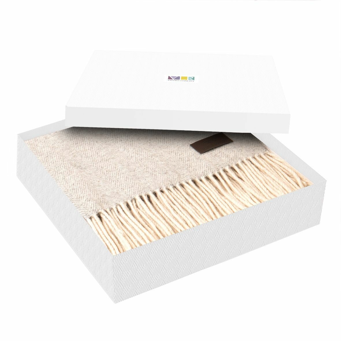 Шерстяной плед в подарочной упаковке,150х200см