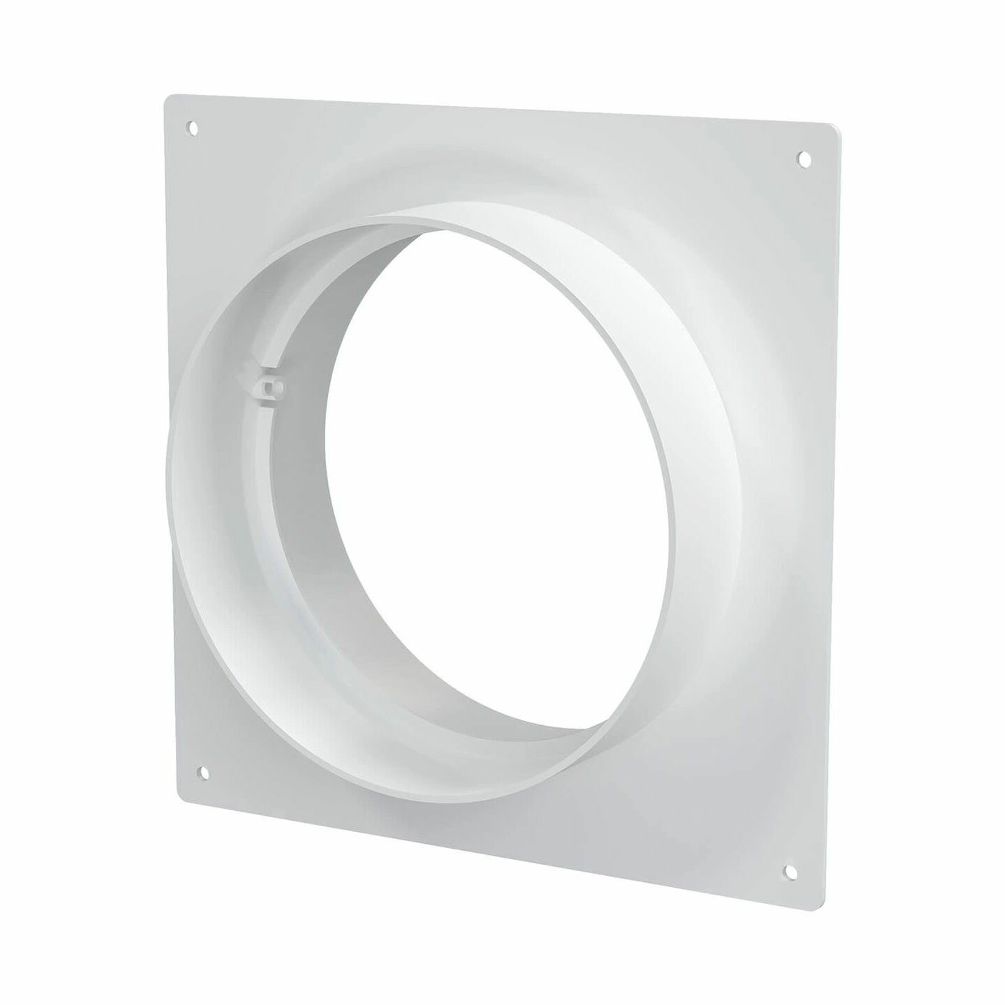 Площадка торцевая фланец D125 соединитель 165х150 пластик ERA - 3 шт.