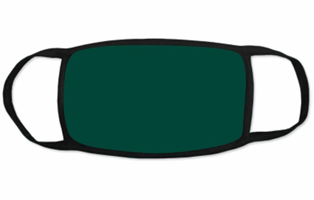 Тканевая маска на лицо - зеленая маска,