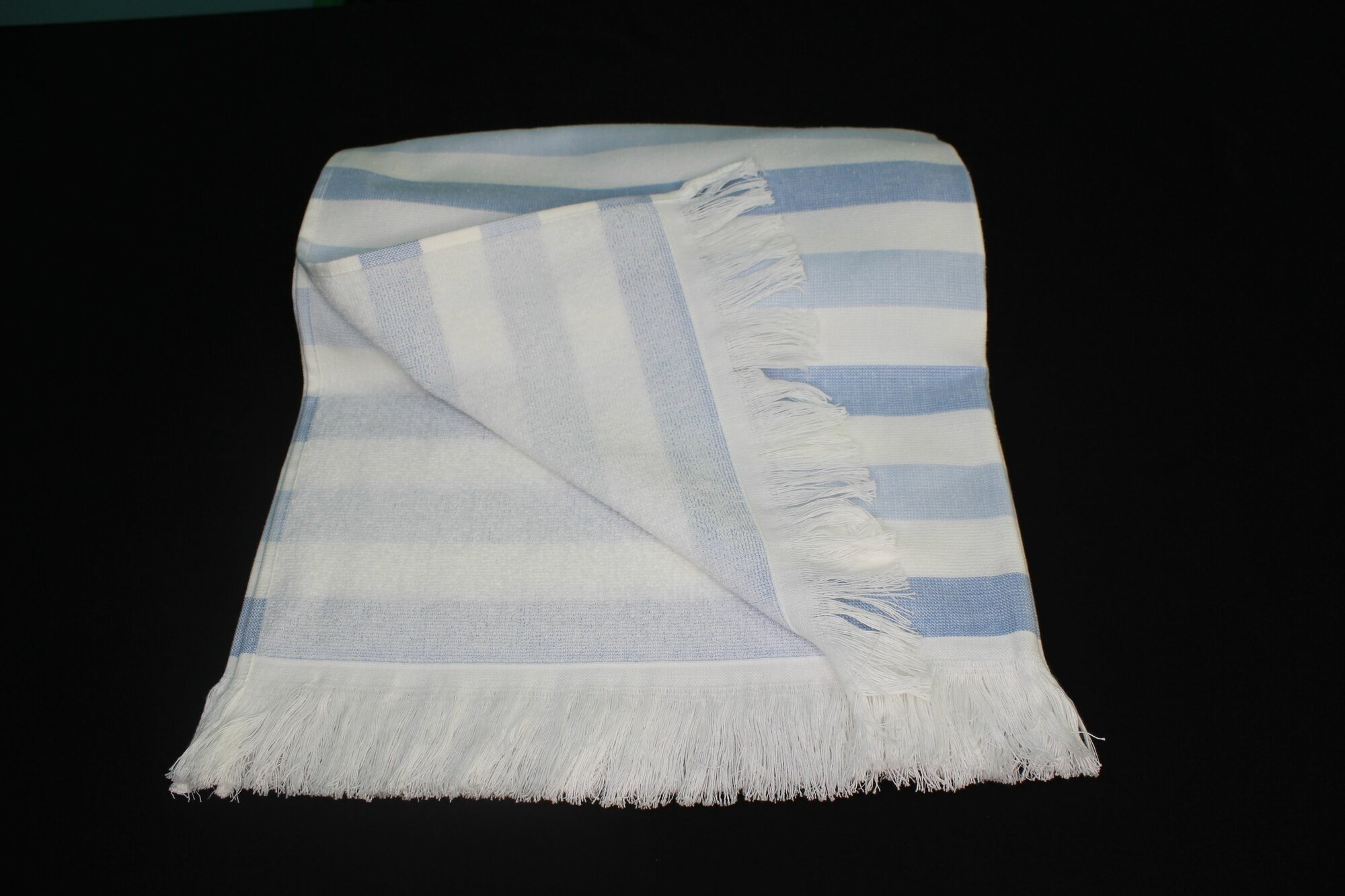 Полотенце HOBBY HOME, Stripe, 50х90 см , голубой, хлопок 100%, Турция