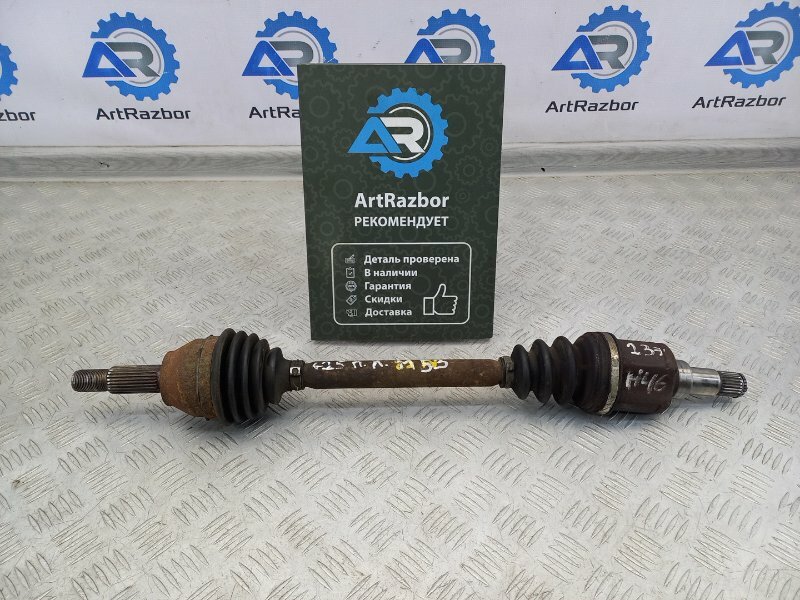 Б/У Привод передний левый Ford Fusion CBK / Форд Фьюжн CBK 1.4 FXJA 80 Л.С. 2007
