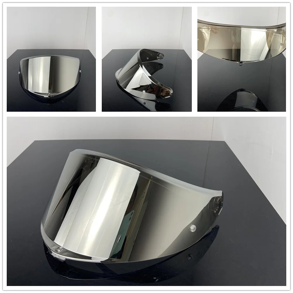Козырек для шлема AGV K6, серебряный Revo Clear