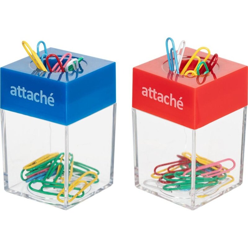 Скрепочница Attache 28 мм, магнитная (612599)