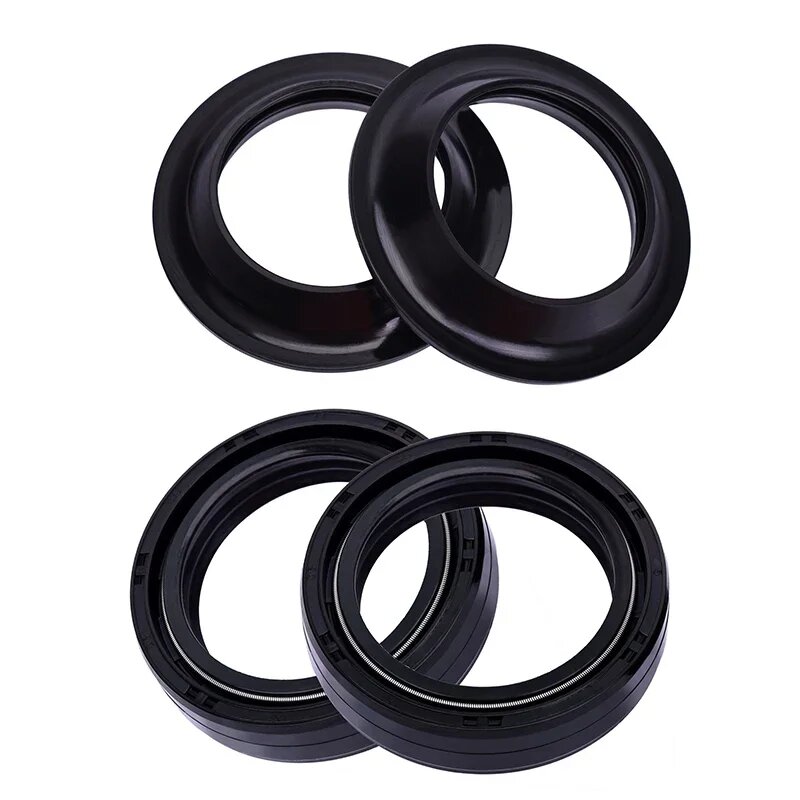 35x48x11 сальник передней вилки 35-48, пылезащитный чехол для Kawasaki EN500 2pcs seal 2pc cover