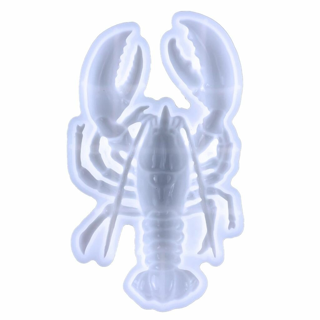 Полупрозрачное украшение в виде омара Силиконовая форма