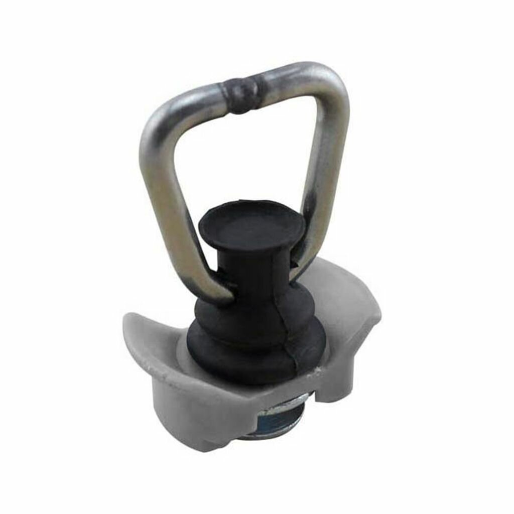 Рельсовый крепеж с кольцами