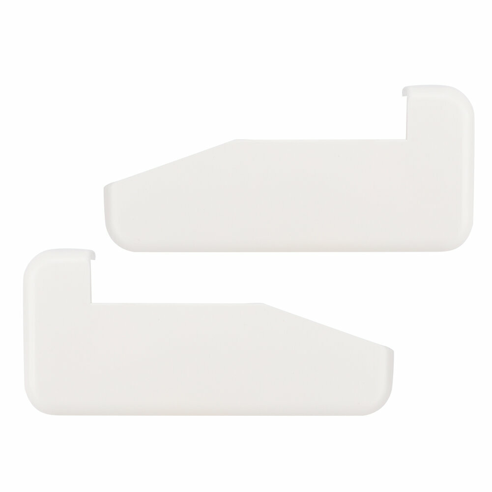 1 пара верхних торцевых крышек для вязальных машин, левая/правая боковая крышка, подходит для вязальных машин Brother.