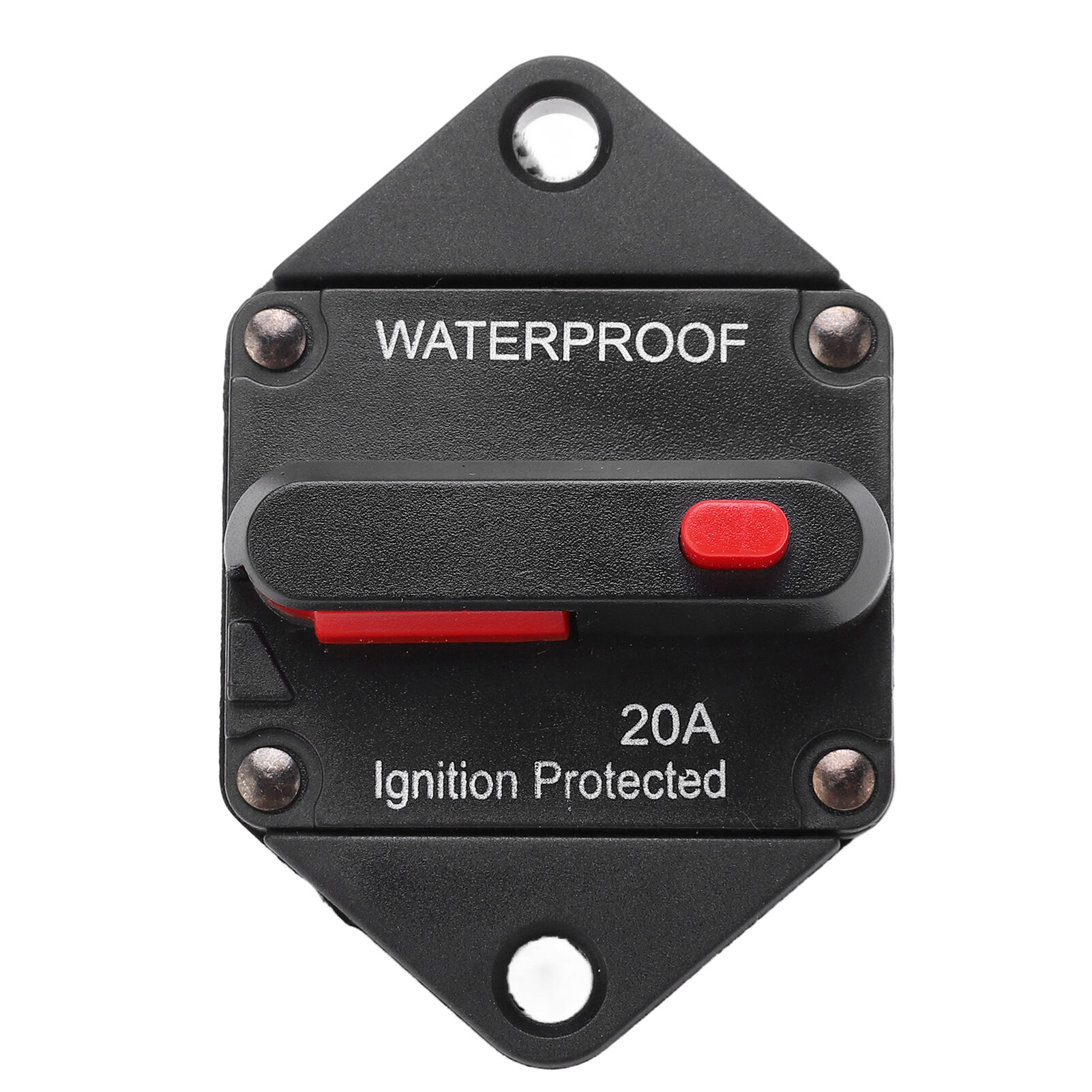 Автоматический выключатель постоянного тока 32 В с ручным сбросом, водонепроницаемый, для автомобилей, морских судов, лодок, грузовиков, автобусов, автодомов, квадроциклов, 20 А