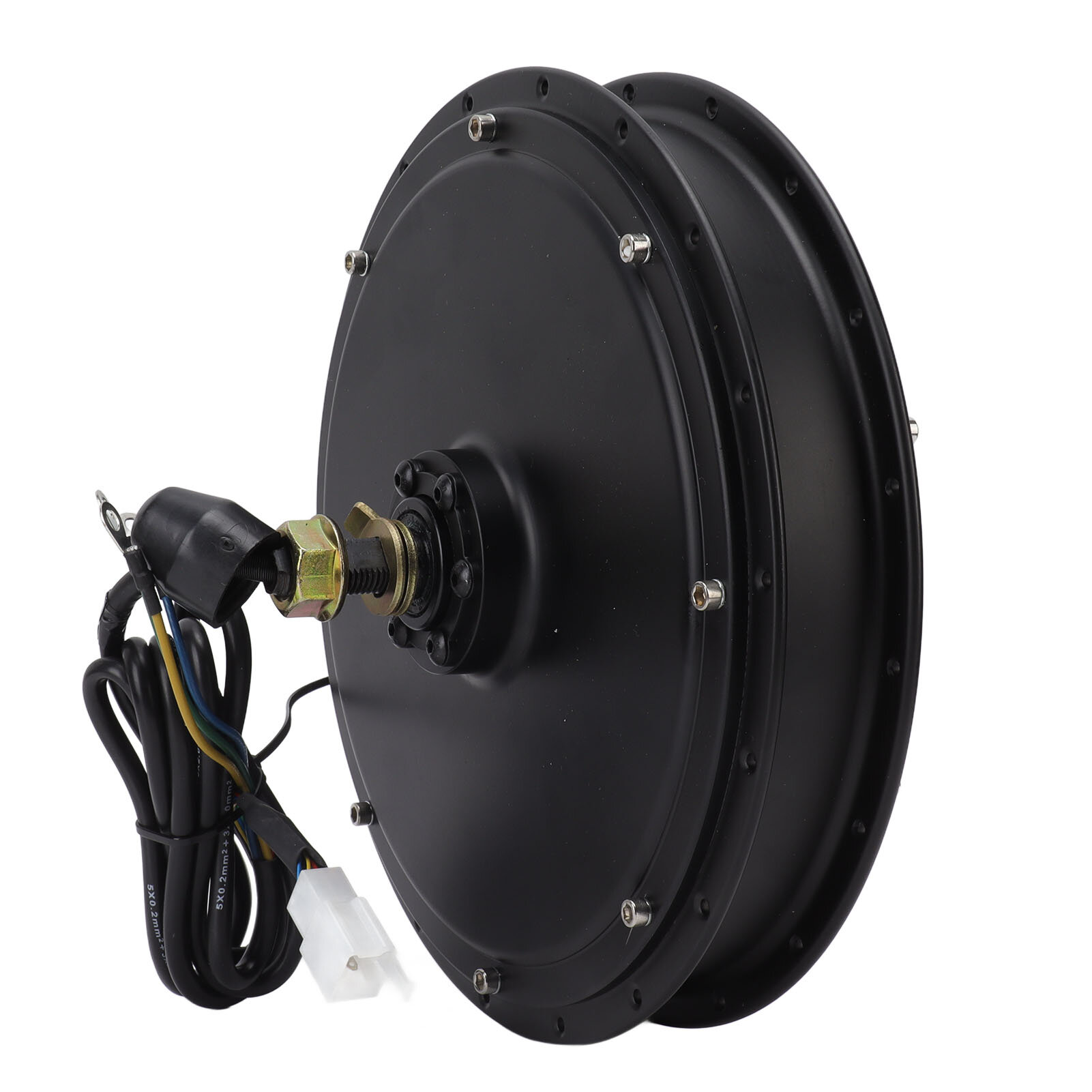 Электровелосипед с передним спицевым двигателем, 48 В, 2000 Вт, постоянный ток.