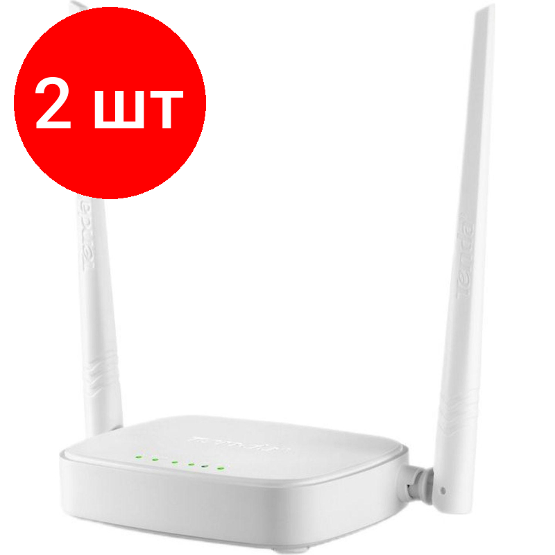 Комплект 2 штук, Маршрутизатор Tenda N301