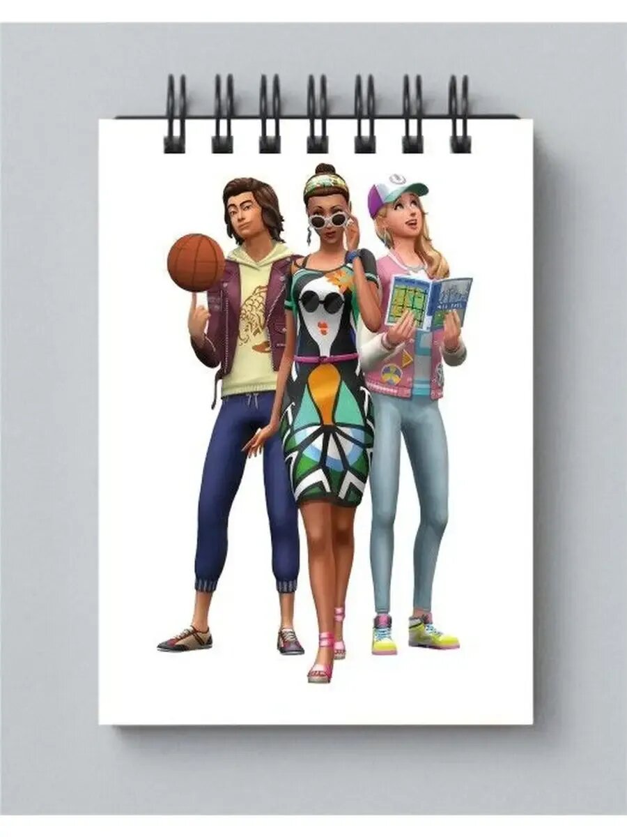 Блокнот The Sims, Симс №10, А6