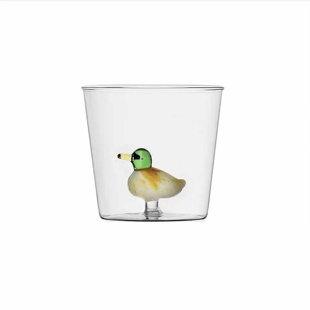 Трехмерная мультяшная форма, милое и простое бытовое стекло, Высококачественное боросиликатное стекло