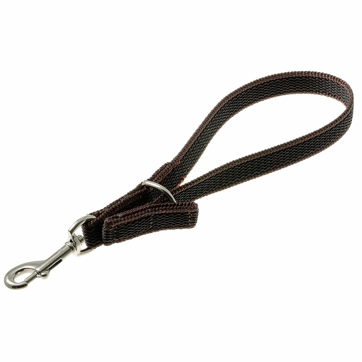 Водилка-дёргалка "2в1 Профи" (нейлон с латексом), ширина 15 мм, длина 45 см (коричн, сталь) 72-2623