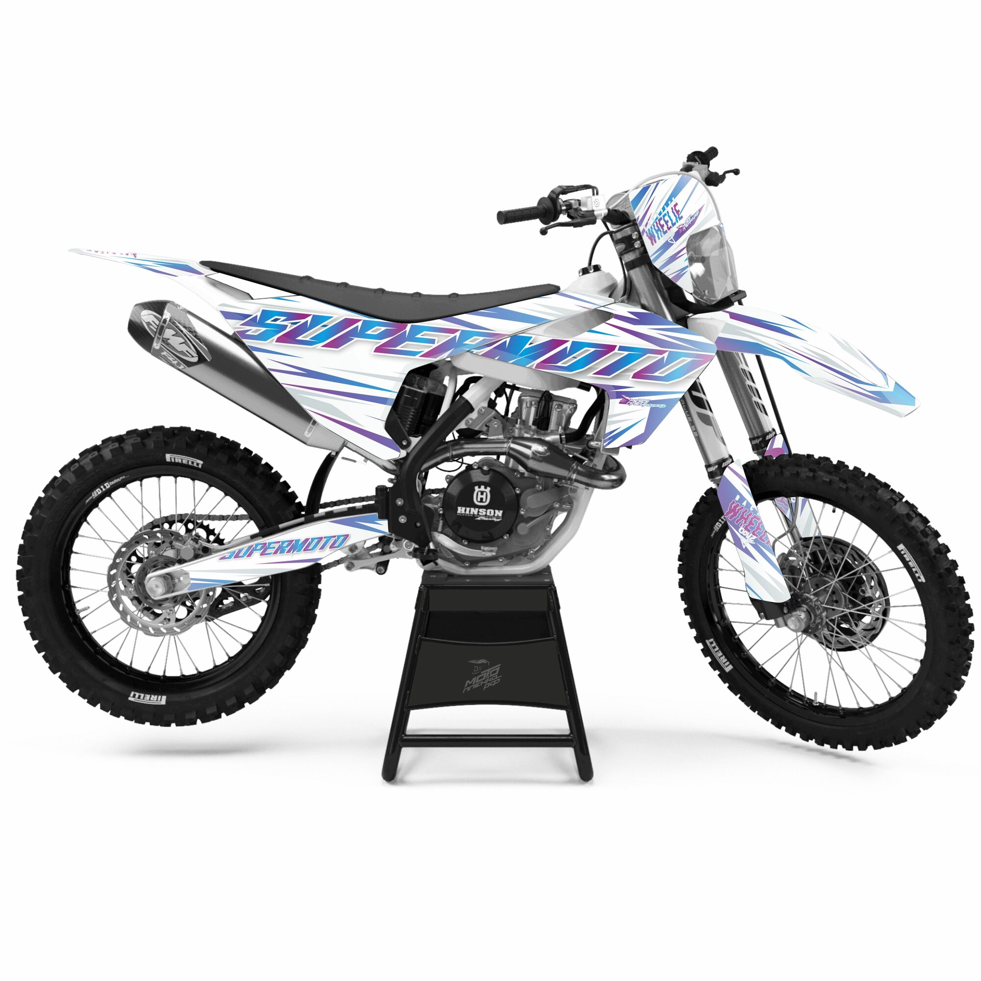 Наклейки на мотоцикл Supermoto GR7 ГР7/ Avantis enduro/ HUSQVARNA TE FE TX 2016-2019